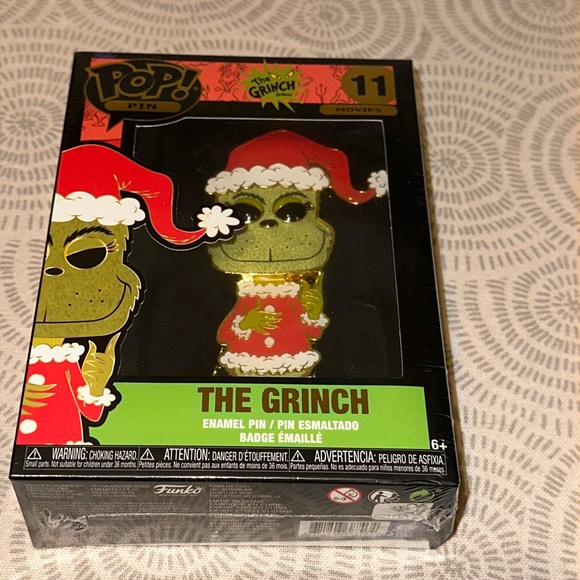 Funko | Toys | Funko Pop Pins Dr Seuss Grinch Collectible Enamel Pin ...